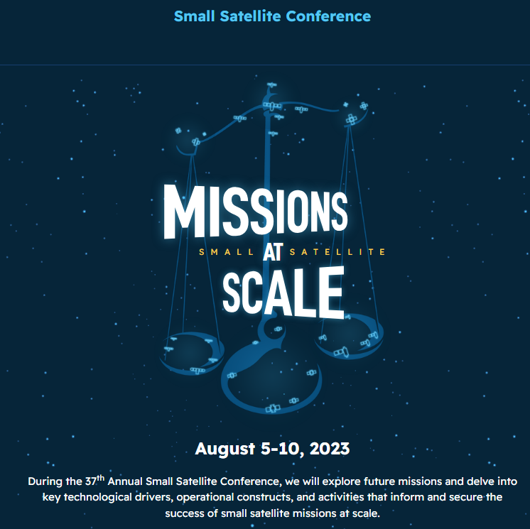 『Small Satellite Conference 2023』出展のお知らせ | キヤノン電子 株式会社